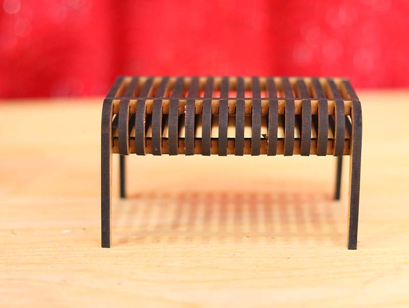 Laser Cut Dollhouse Furniture Miniature Table Design | dxf, lbrn, cdr ...
